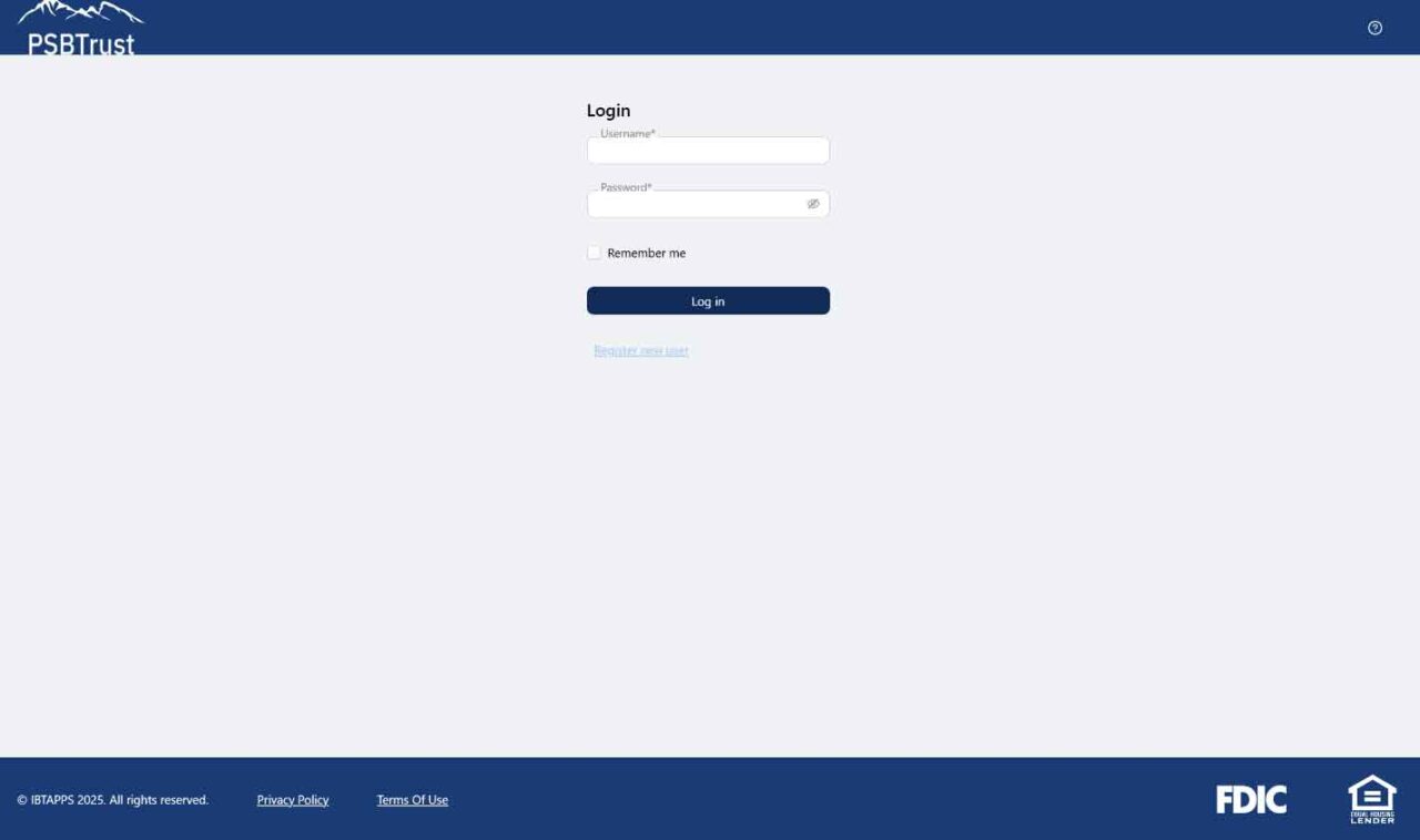 New Online Banking - Park State Bank & Trust | Woodland Park
